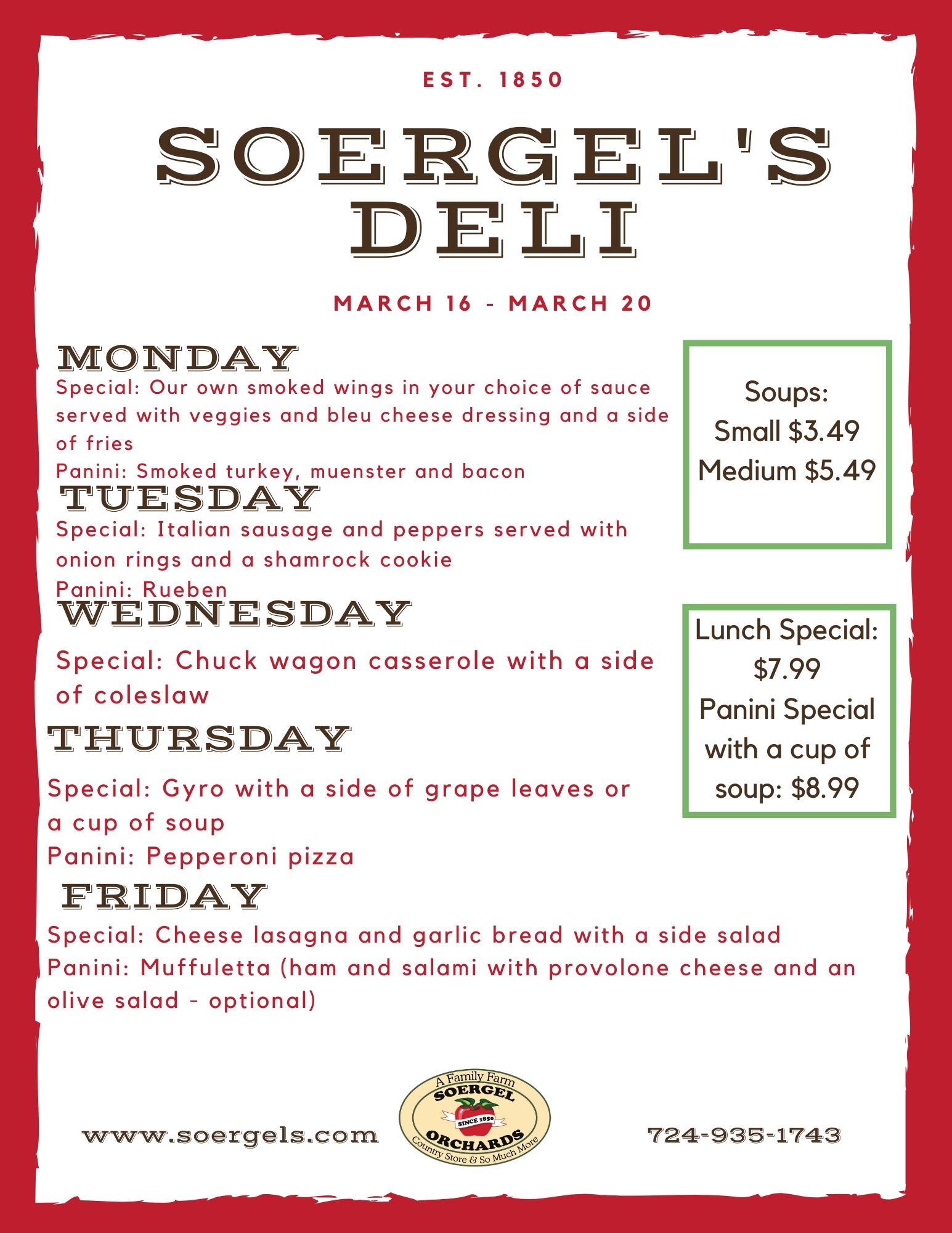 Our Farms | Soergel Orchards